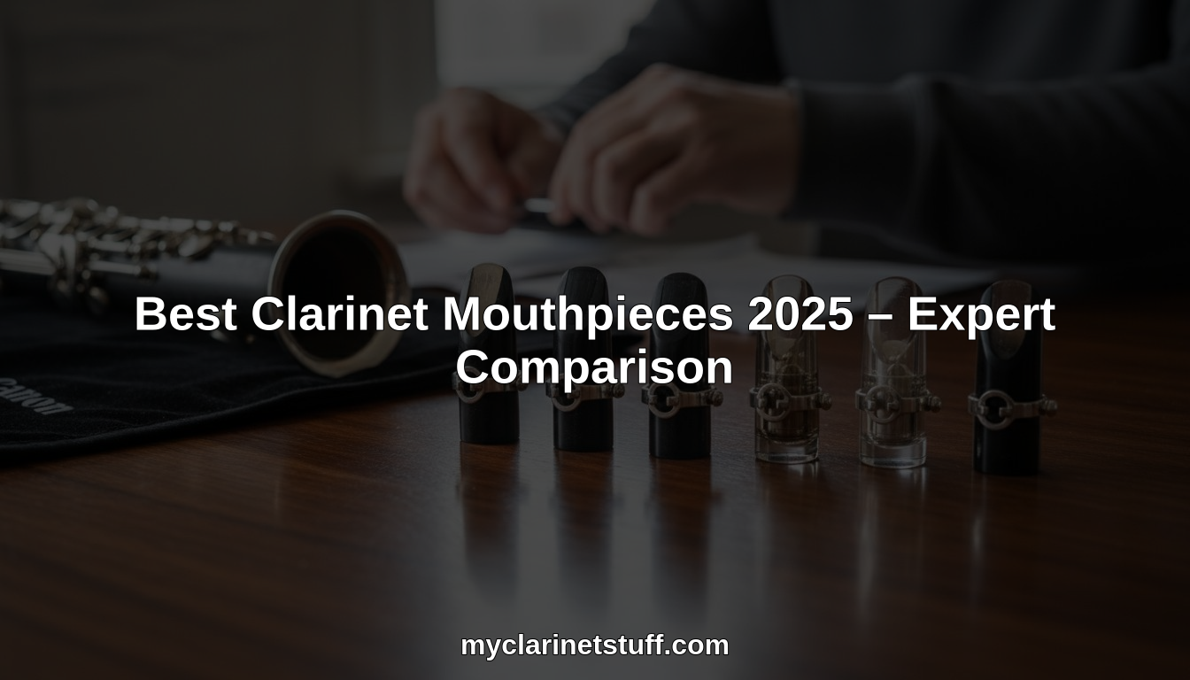 Best Clarinet Mouthpieces 2025 - Expert Comparison